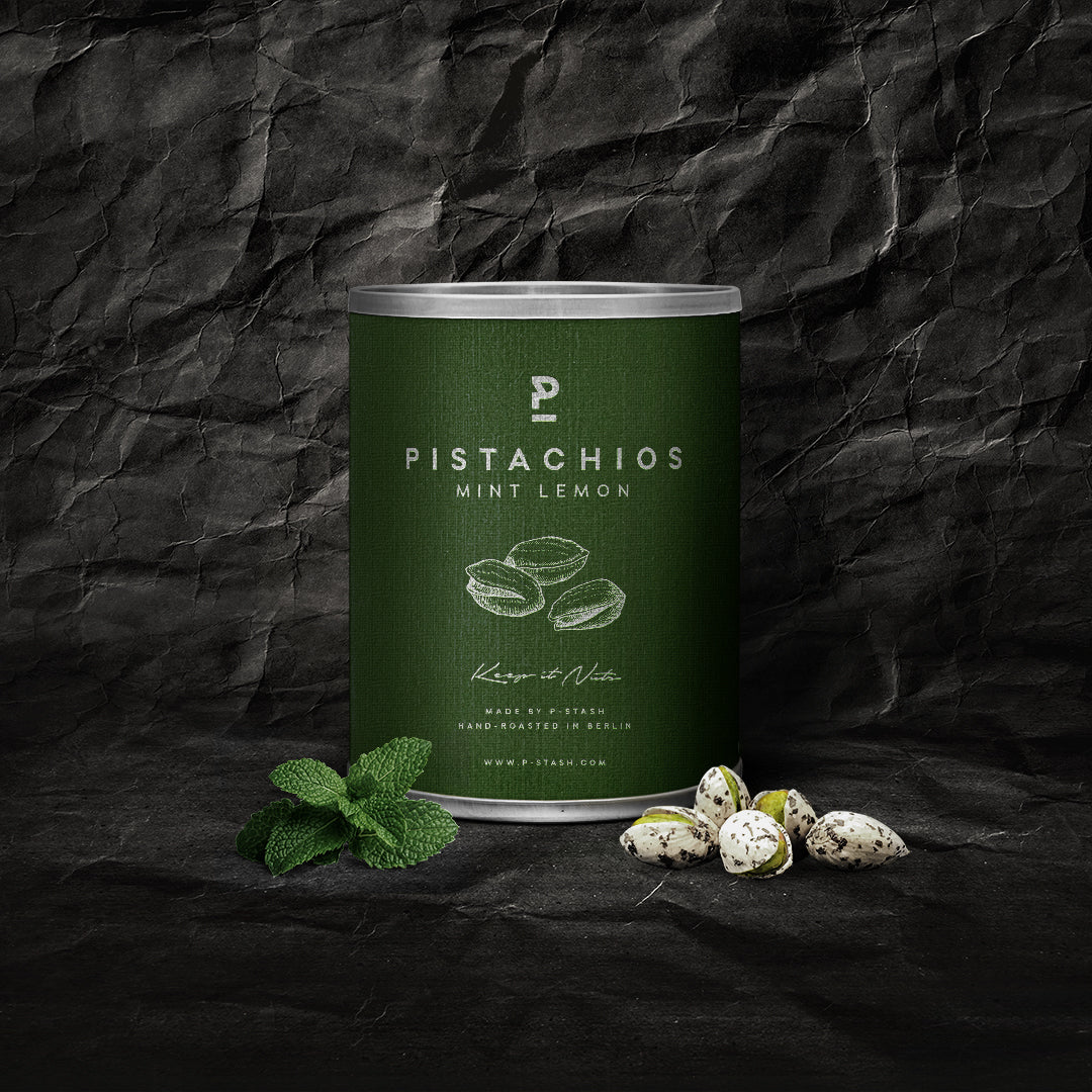 Pistazien Minze Zitrone - Mini 50g Packung | P-STASH